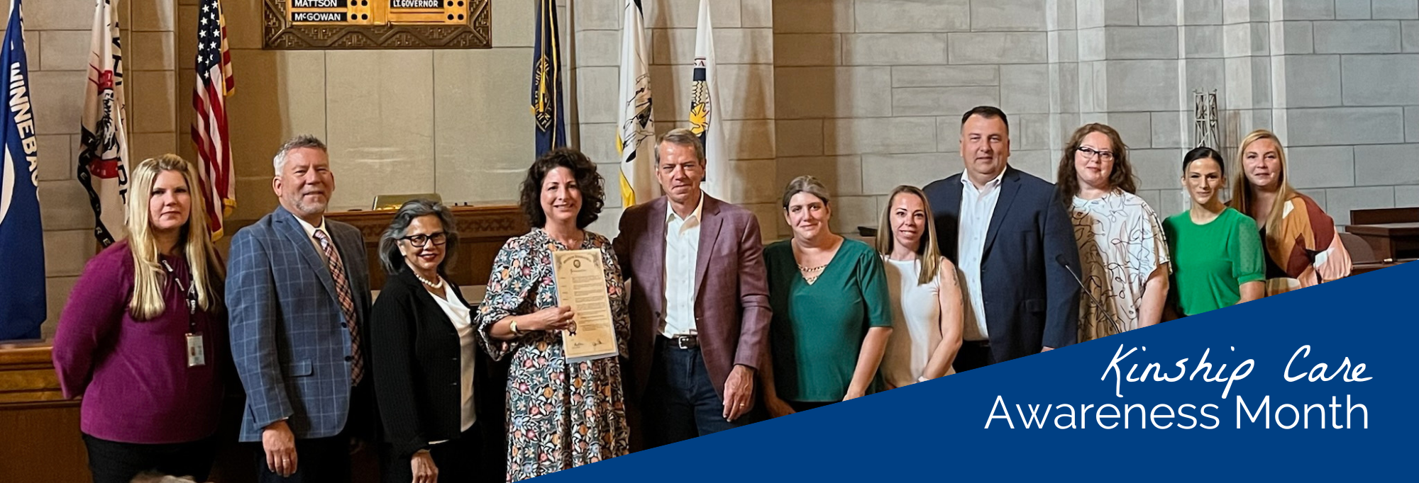 Governor Pillen proclaims September is Kinship Care Awareness Month